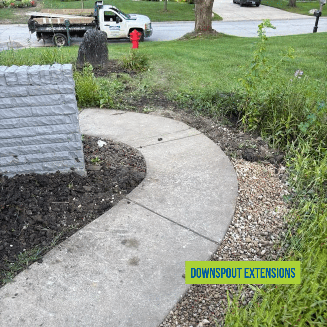 Underground Downspout Extensions in Chicago